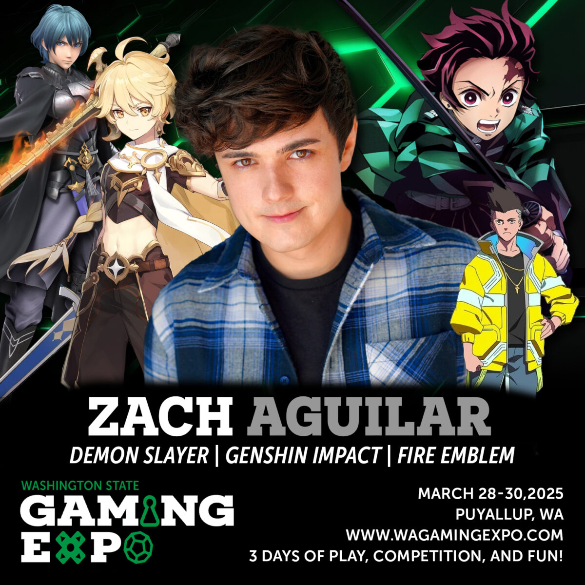 Gaming Expo Featured Guests – Washington State Gaming Expo